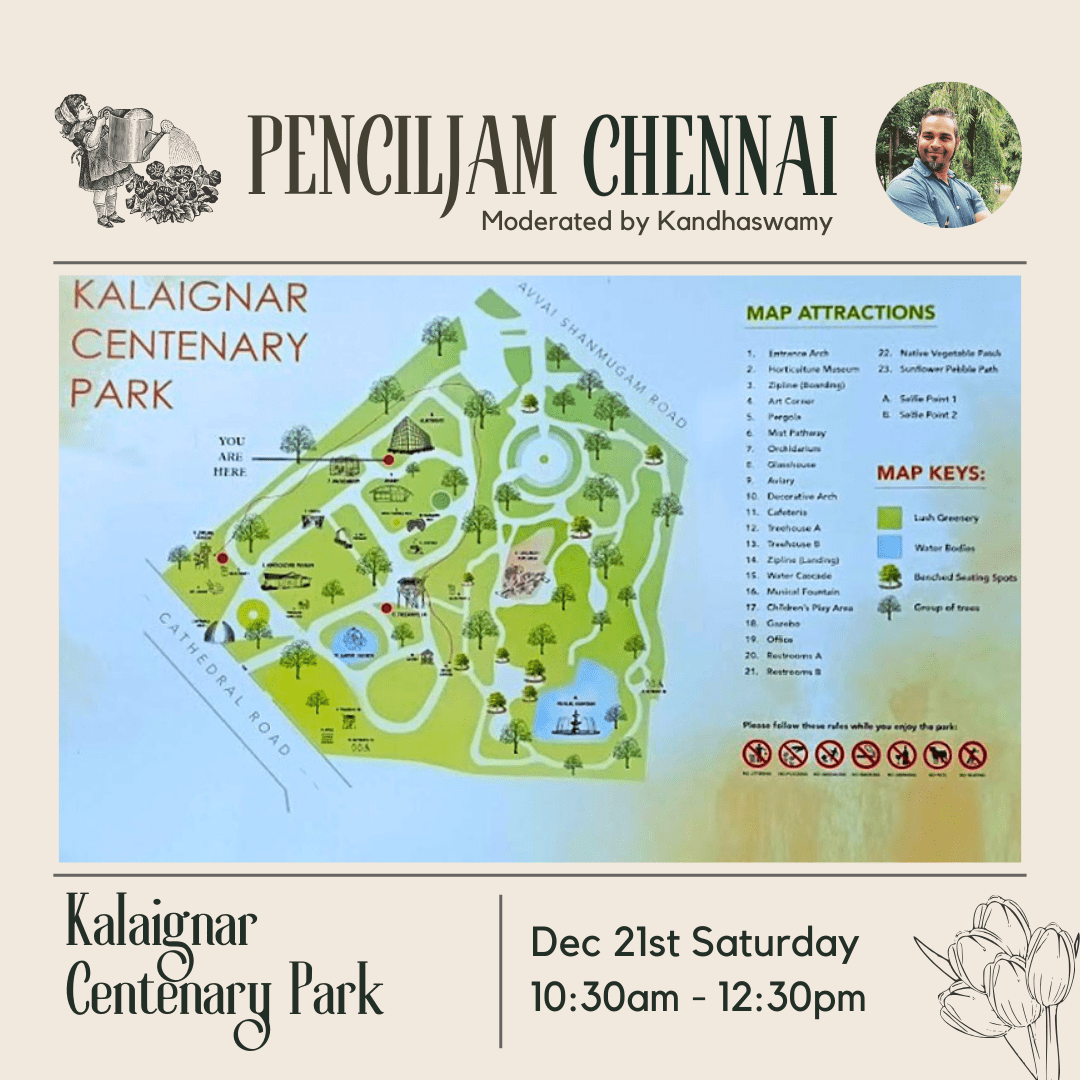 Penciljam Chennai at Kalaignar Centenary Park – Pencil jam