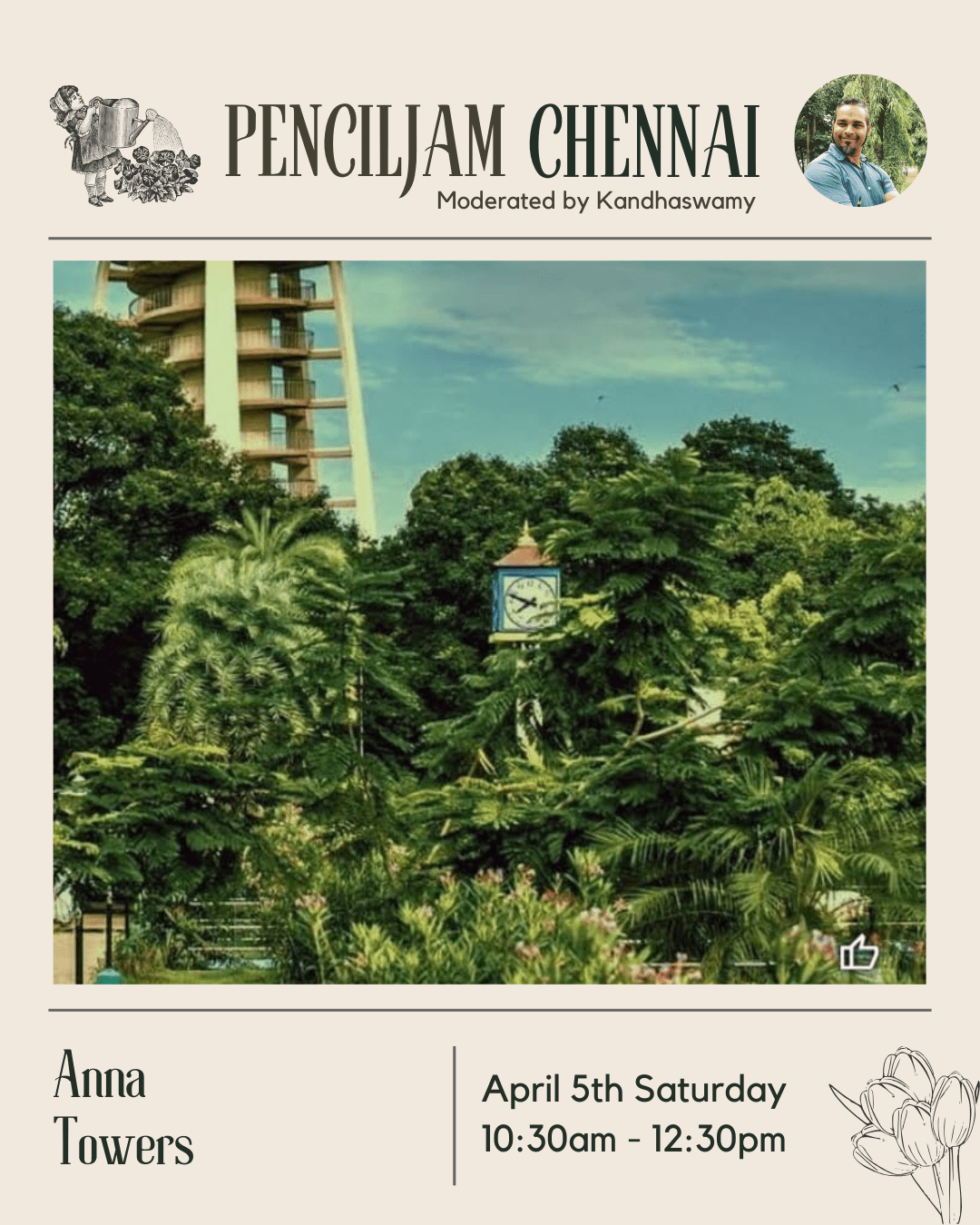 Chennai Penciljam at Anna Towers – Pencil jam