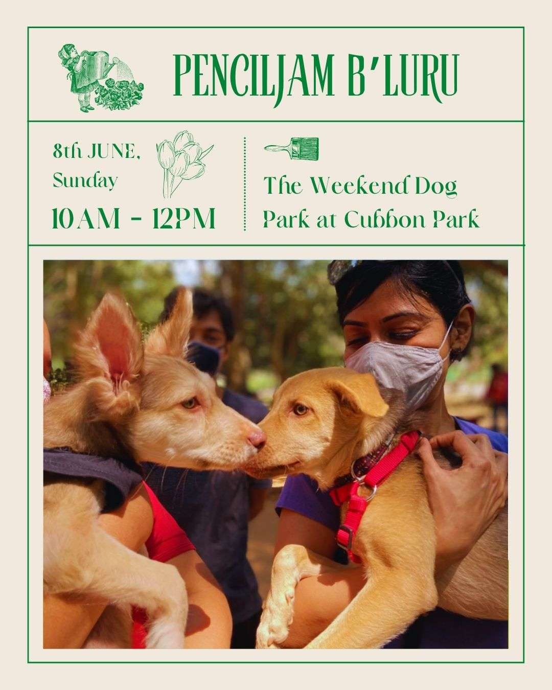 Penciljam at Weekend Dog Park @Cubbon Park – Pencil jam